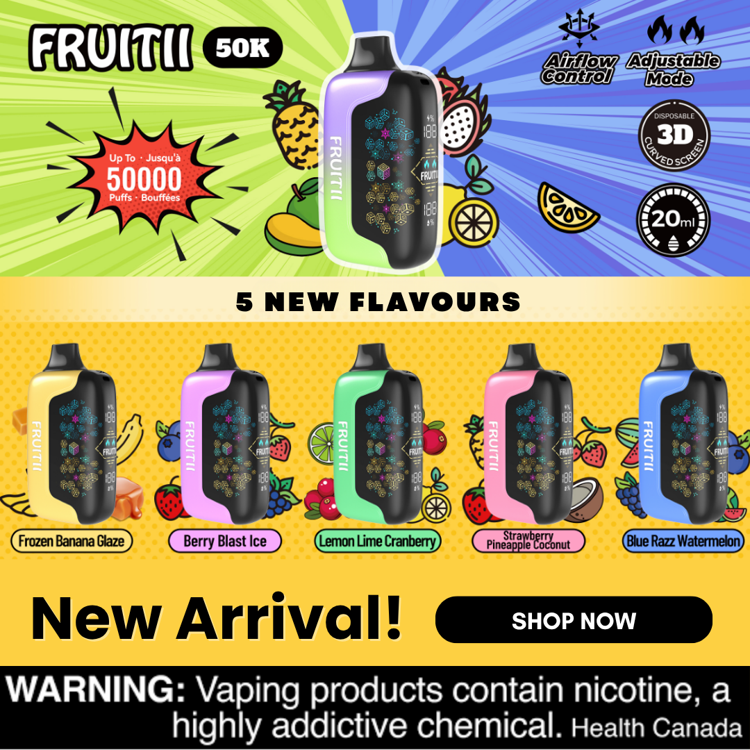 What’s New in FRUITII 50K? Explore the 5 Bold New Flavours Canadians A ...